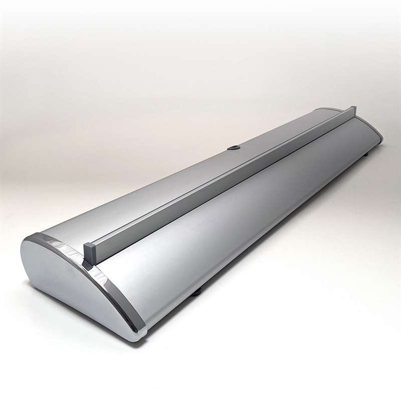 Premium Roll-up, single sided, 85 cm, alu, with telescopic pole ...