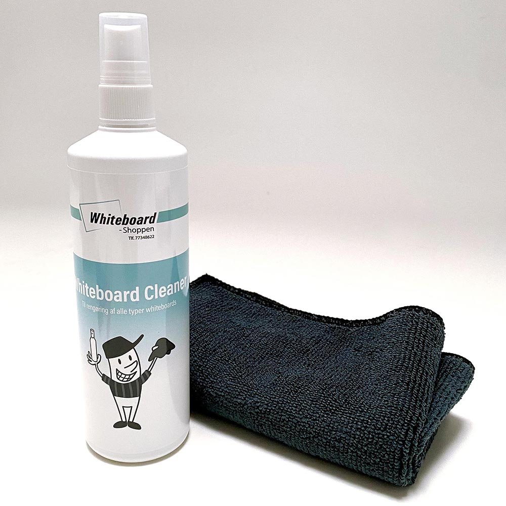 Small Whiteboard Cleaner Set with Microfiber Cloth and Cleaning Spray ...