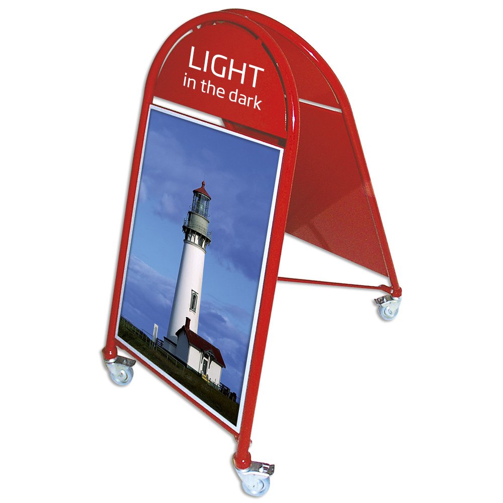 A Board with logo plate and wheels, New Gotix Lux, A1, Red | Danish ...