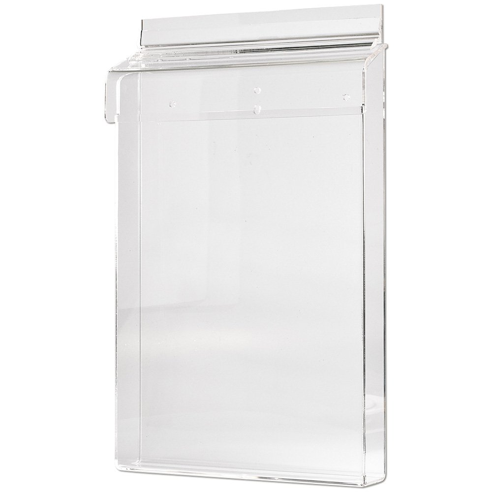 Brochure holder, Crate, Acrylic, Outdoors, vertical, A4 - 21 x 29,7 cm ...